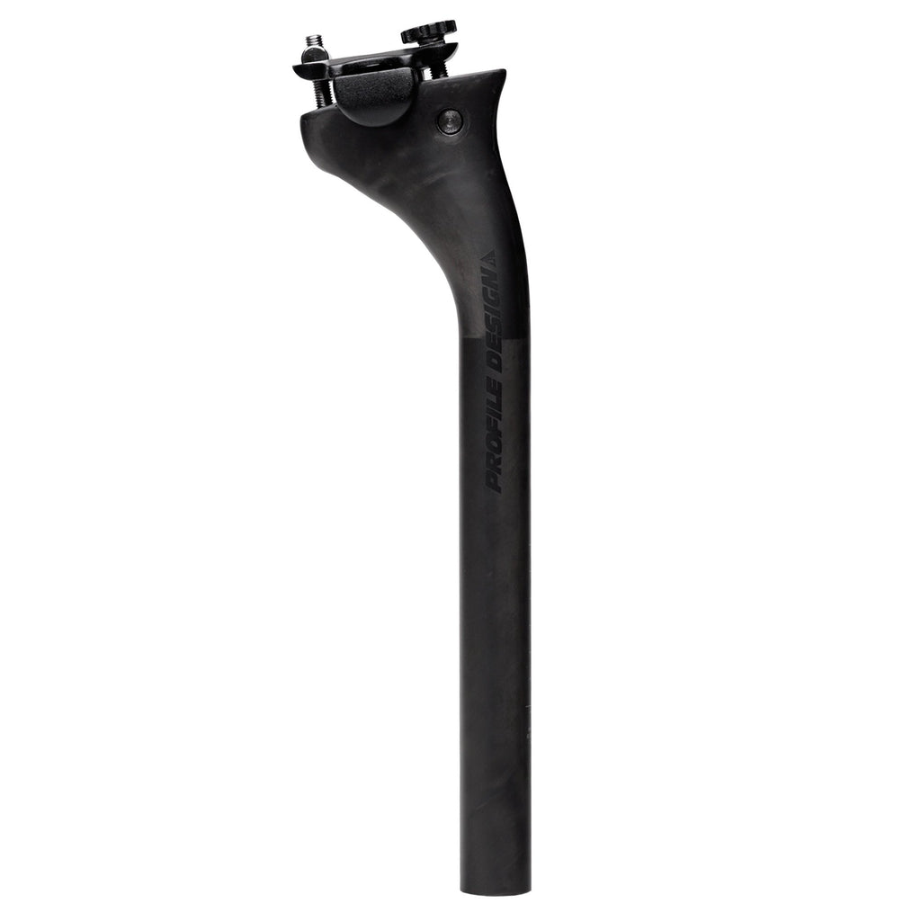Carbon diagostic seatpost on aluminum frame
